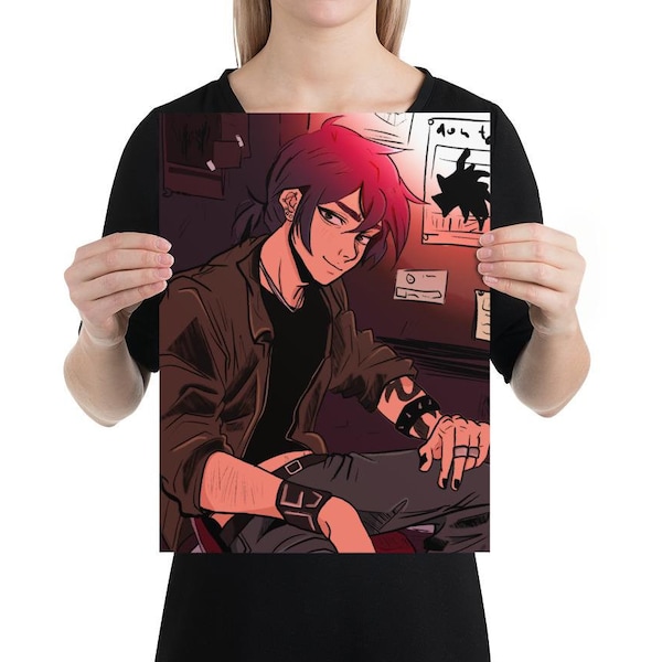 Stardew Valley Sebastian Art - Etsy UK