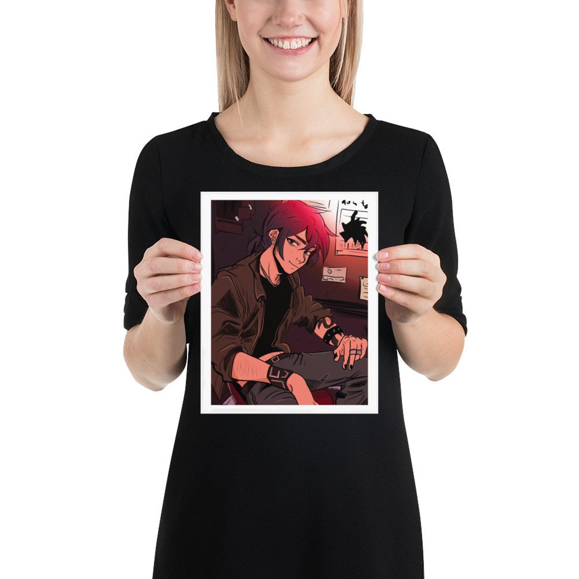Sebastian Fanart Poster Stardew Valley Inspired Wall Art - Etsy Canada