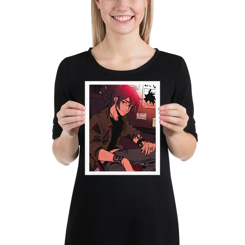 Sebastian Fanart Poster Stardew Valley Inspired Wall Art - Etsy Canada