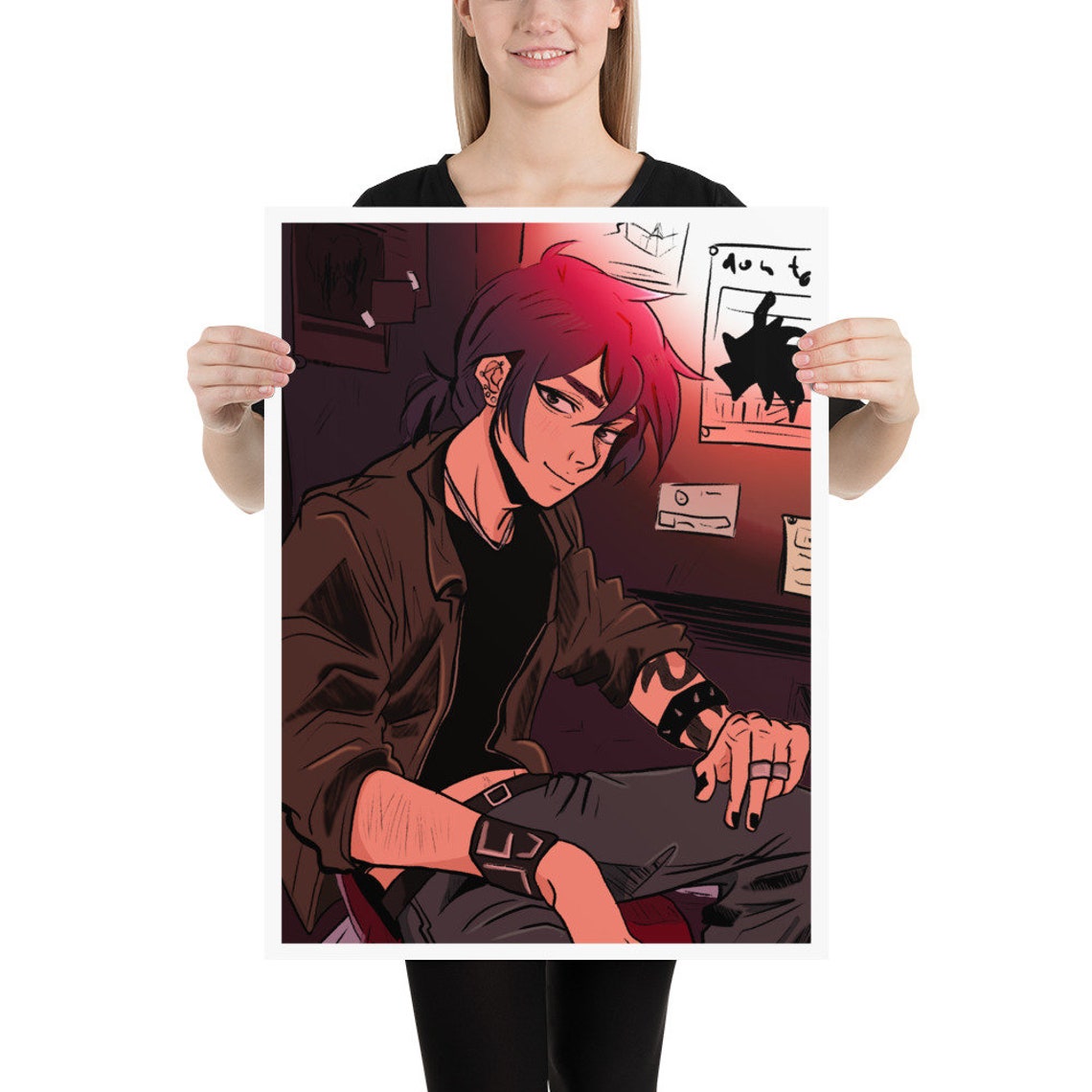 Sebastian Fanart Poster Stardew Valley Inspired Wall Art - Etsy Canada