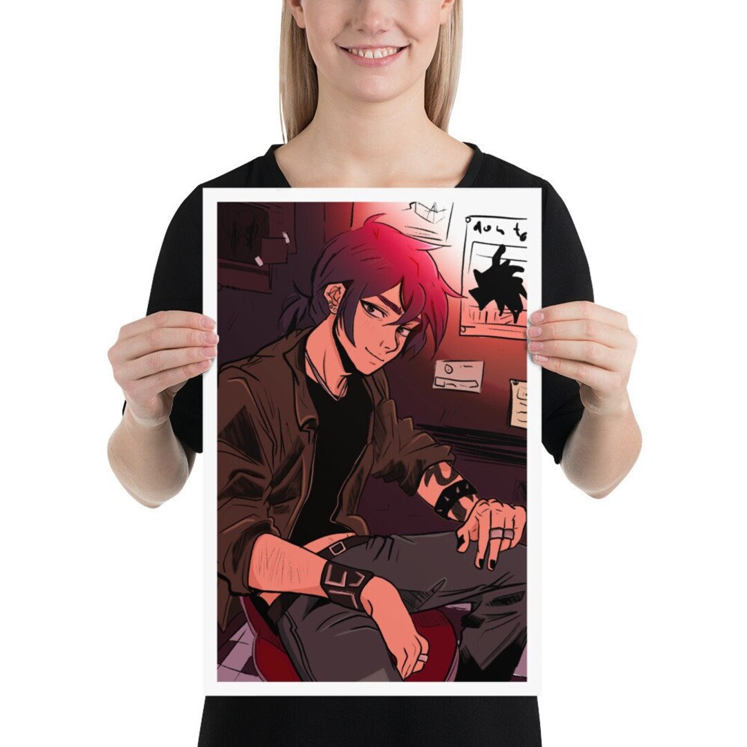 Sebastian Fanart Poster Stardew Valley Inspired Wall Art - Etsy Canada