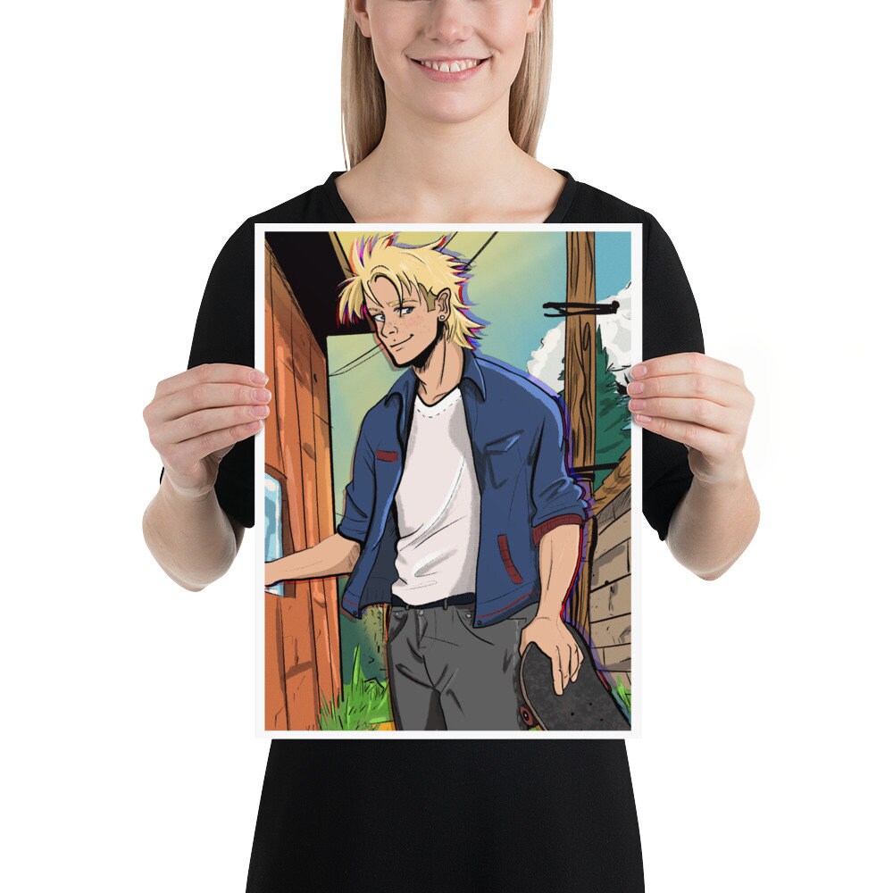 Sam Fanart Poster Vibrant Stardew Valley Inspired Art Print - Etsy