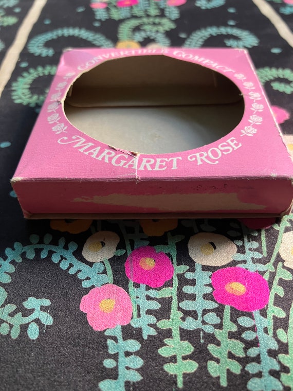 Margaret Rose convertible compact and box - Gem