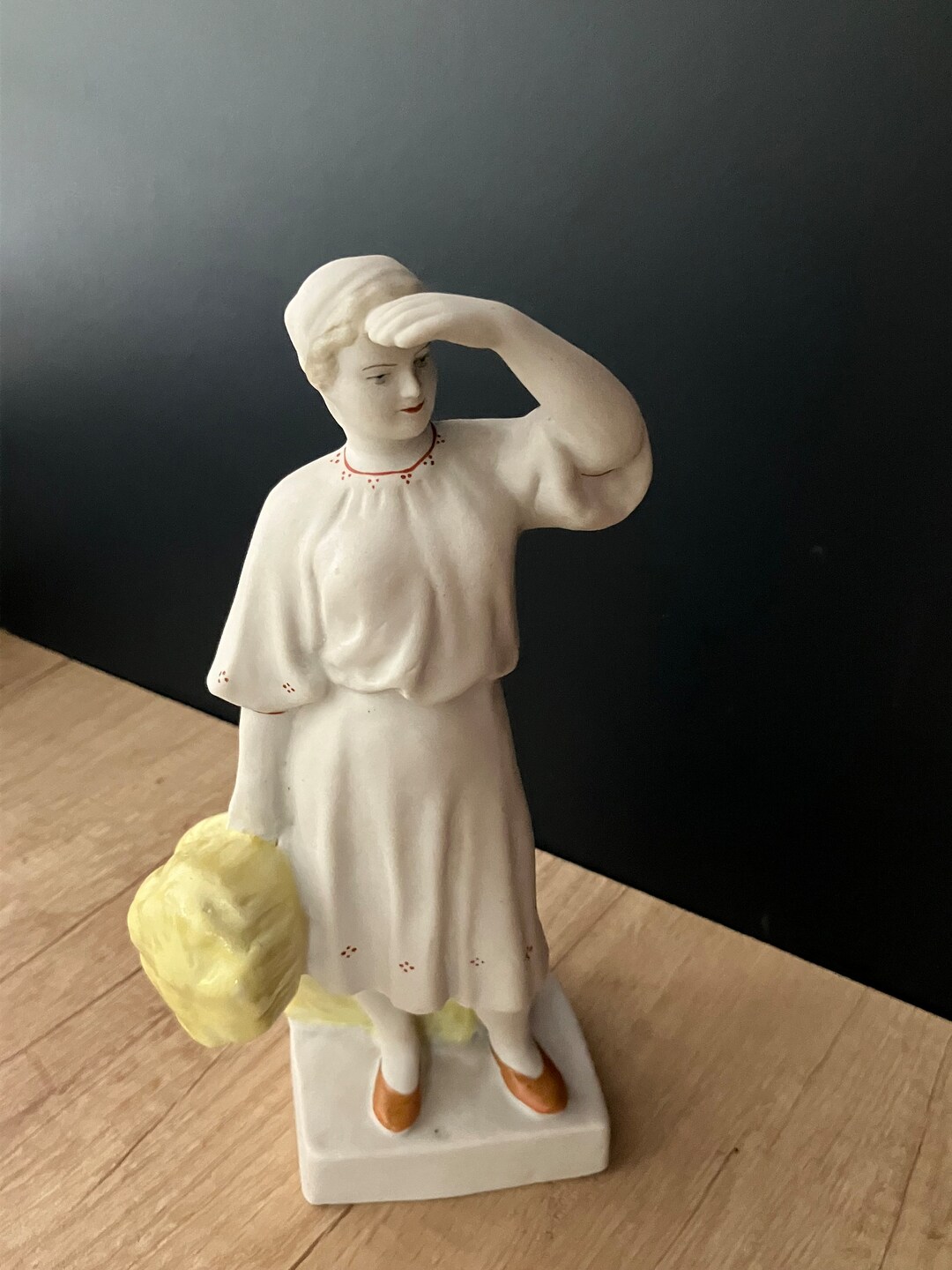 Very Rare Soviet Era 'heroic Art' Porcelain Figure of - Etsy