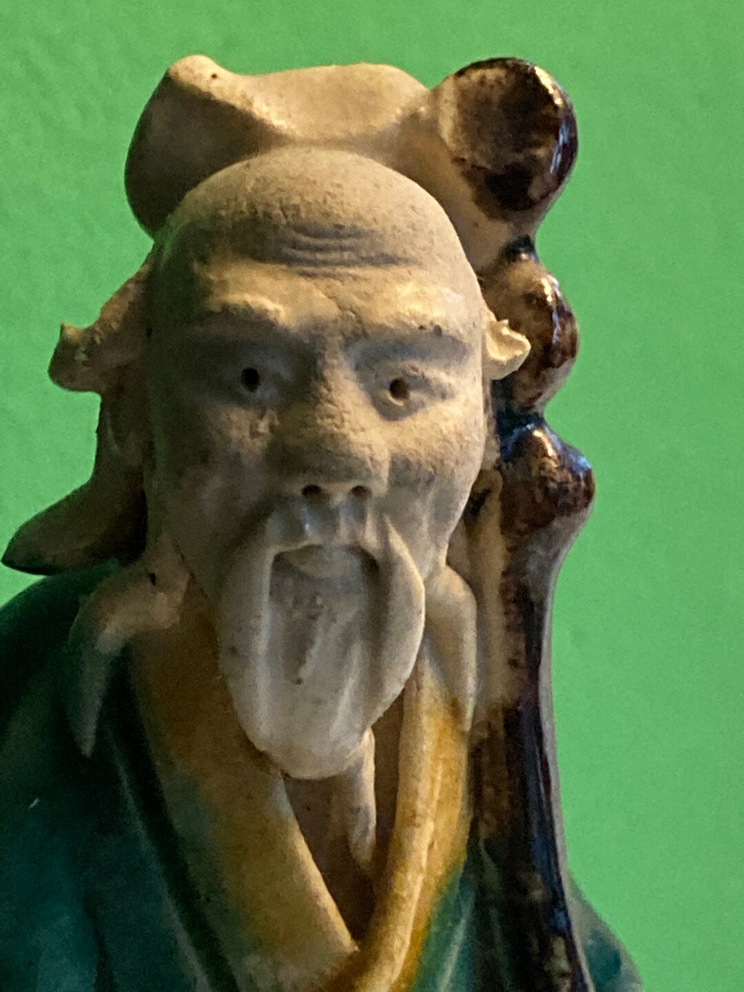 Antique Shiwan Mudman Figure - Etsy