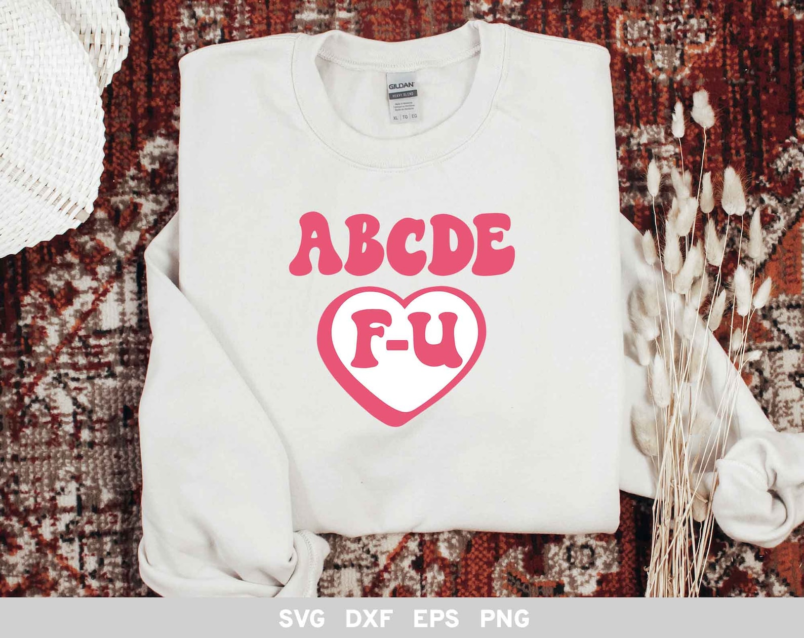 ABCDEFU SVG ABCDE Fu Png Valentines Svg Heart Svg Funny - Etsy Hong Kong