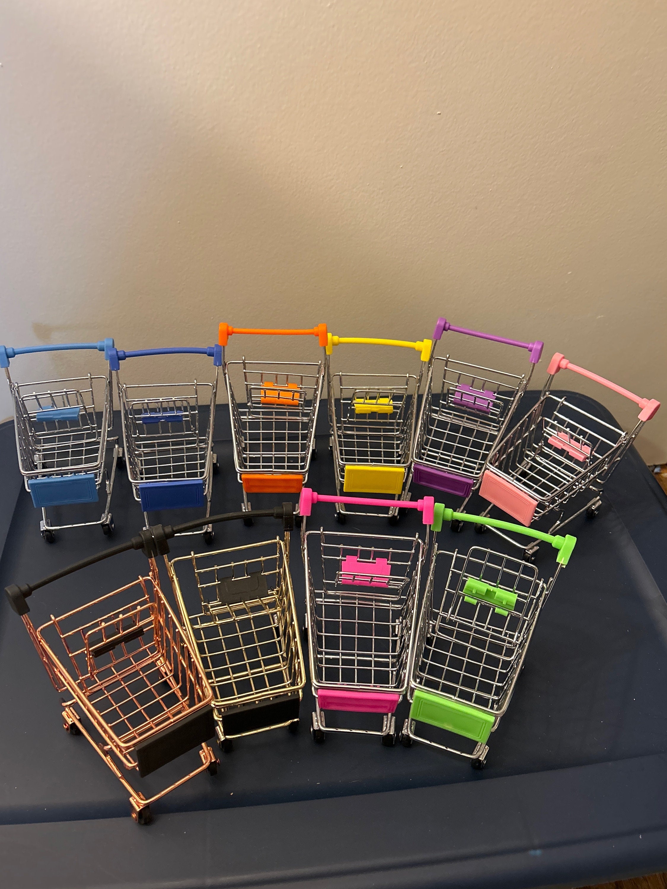 Miniature Grocery Cart - Etsy