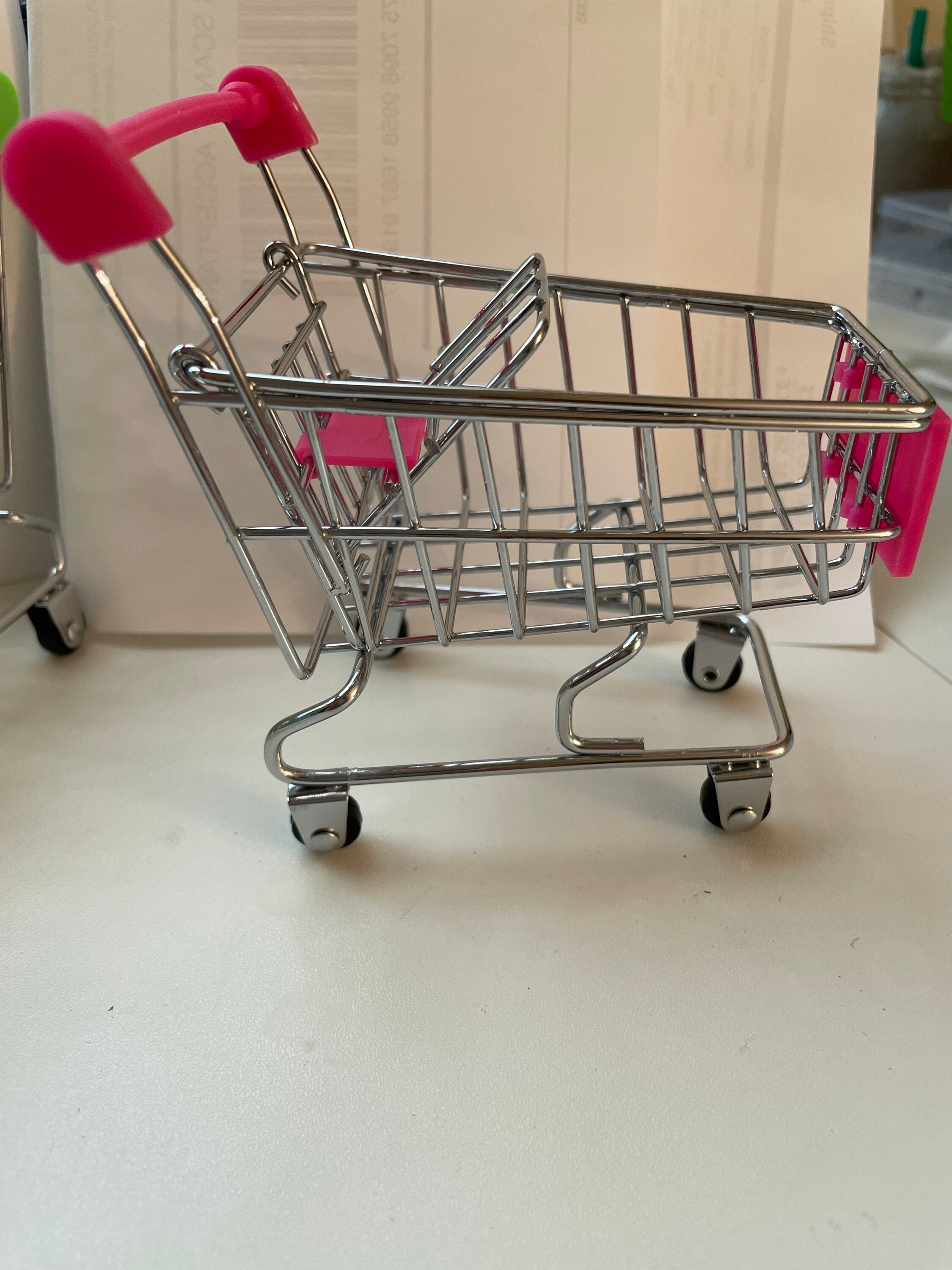Miniature Grocery Cart - Etsy