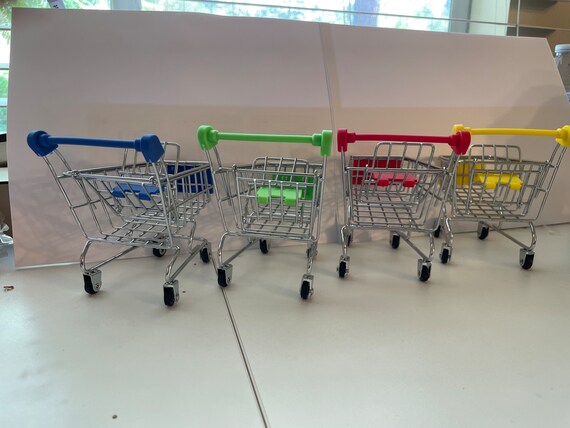 Miniature Grocery Cart - Etsy