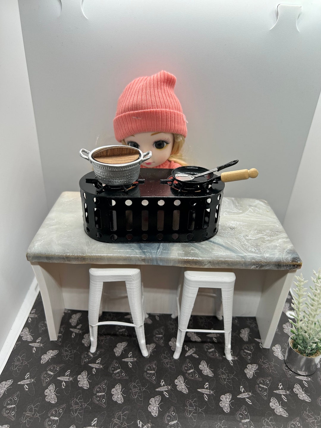 Metal Stock Pot and Frying Pan - Etsy