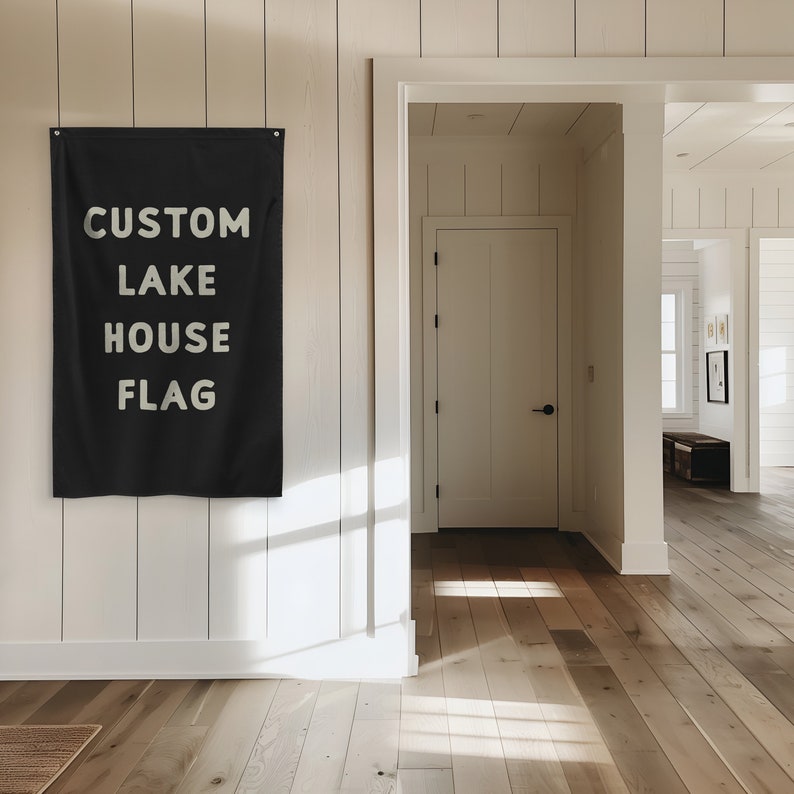Custom Lake House Flag - Etsy