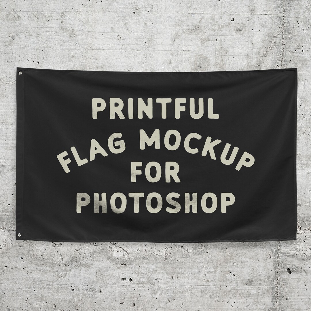 Printful Flag Mockups Bundle for Photoshop Digital Download - Etsy