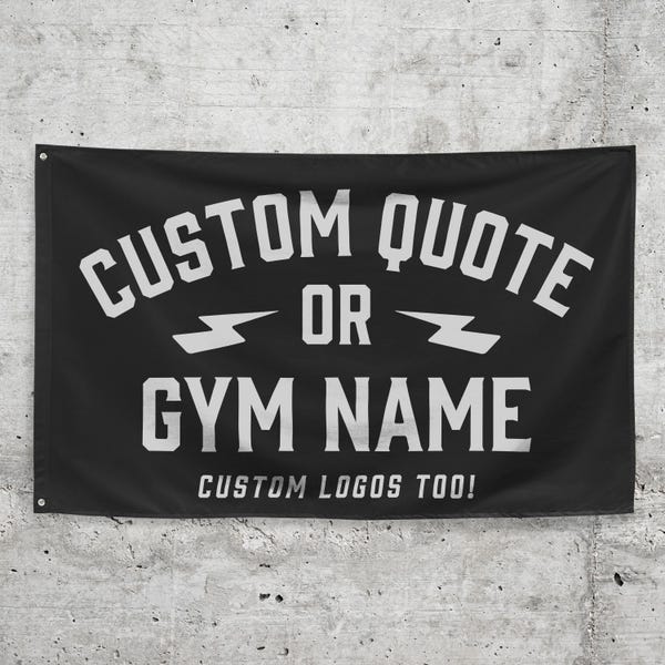 Gym Banner - Etsy