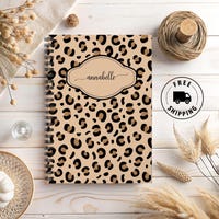 Personalized Leopard Print Journal: Colorful Name Maximalist Notebook ...
