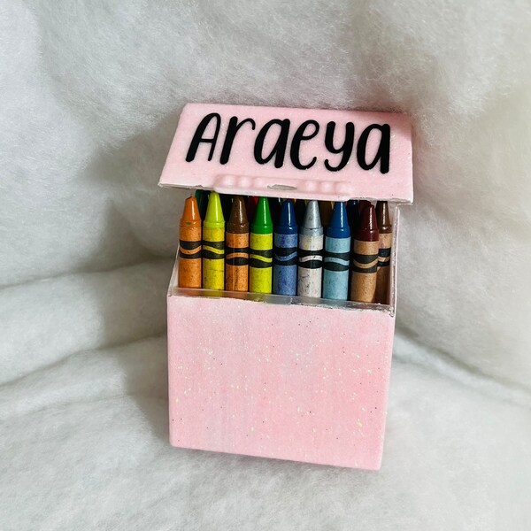 Crayon Case - Etsy