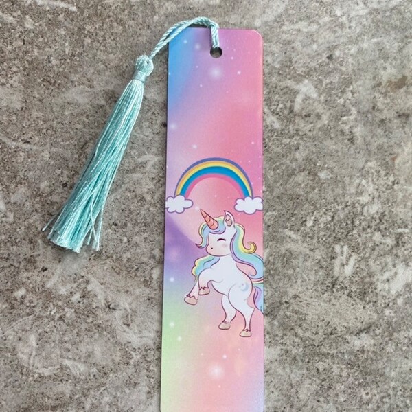 Unicorn Bookmark - Etsy