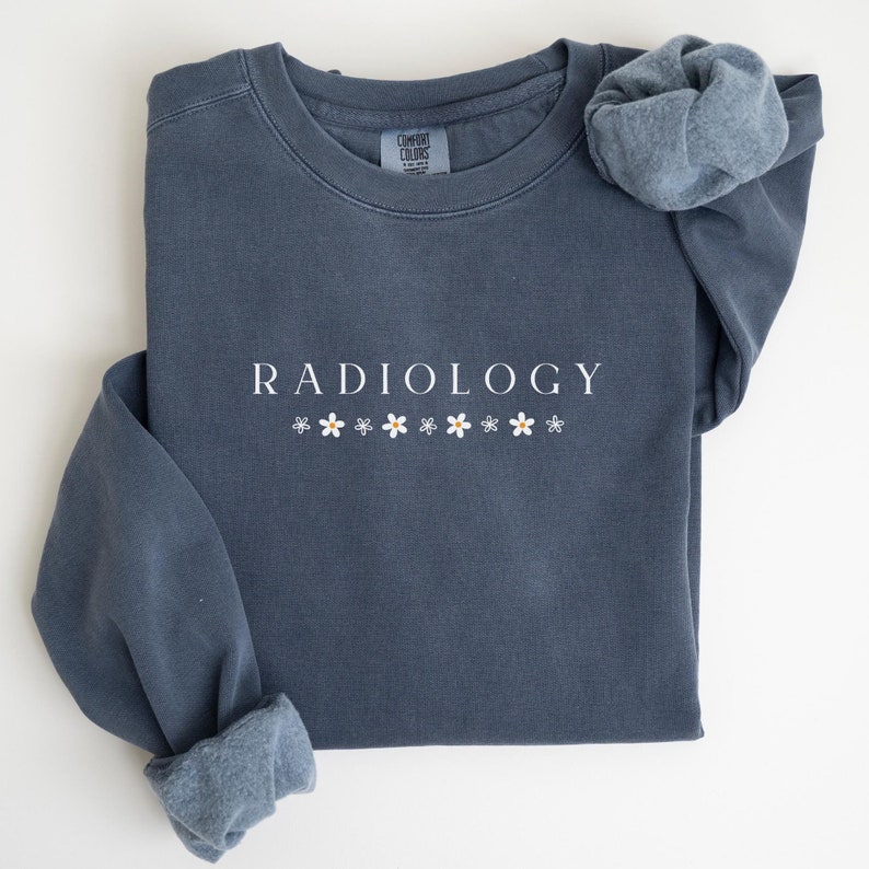 Comfort Colors® Xray Tech Sweatshirt, Xray Technologist Sweater, Daisy ...
