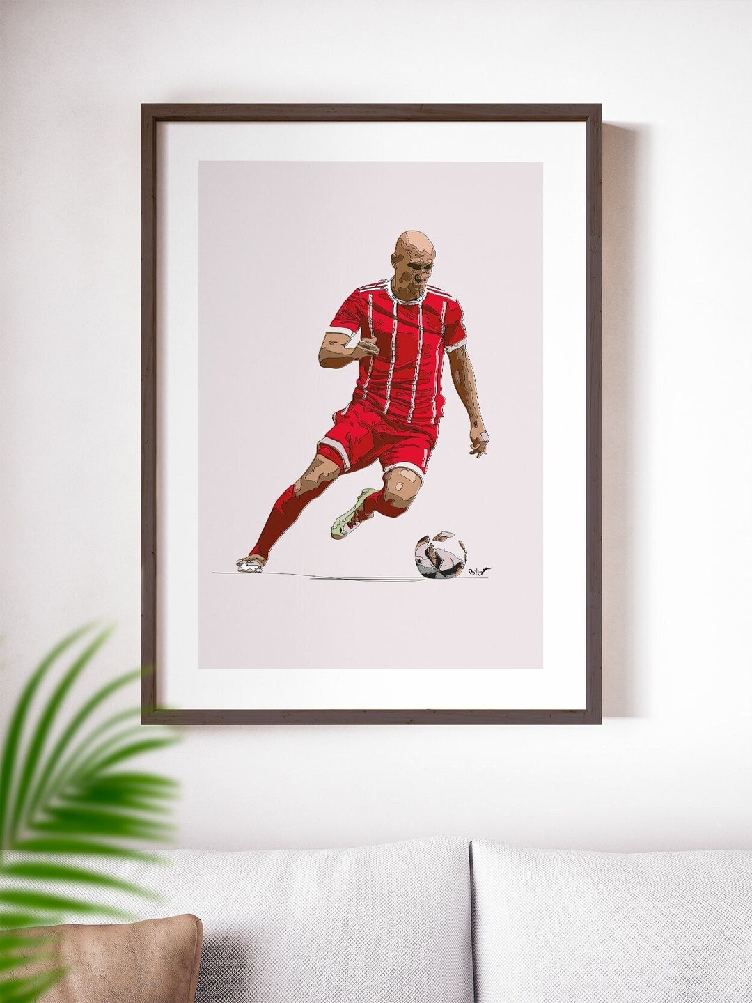 Arjen Robben Bayern München Poster Print - Etsy