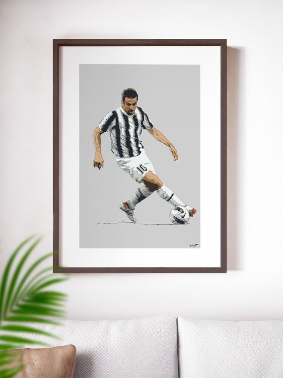 Alessandro Del Piero Poster Print Juventus - Etsy
