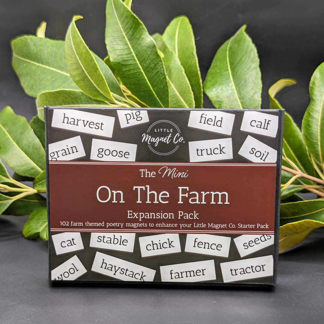 Poetry Magnets: the Mini on the Farm Expansion Pack—harvest a Crop of ...