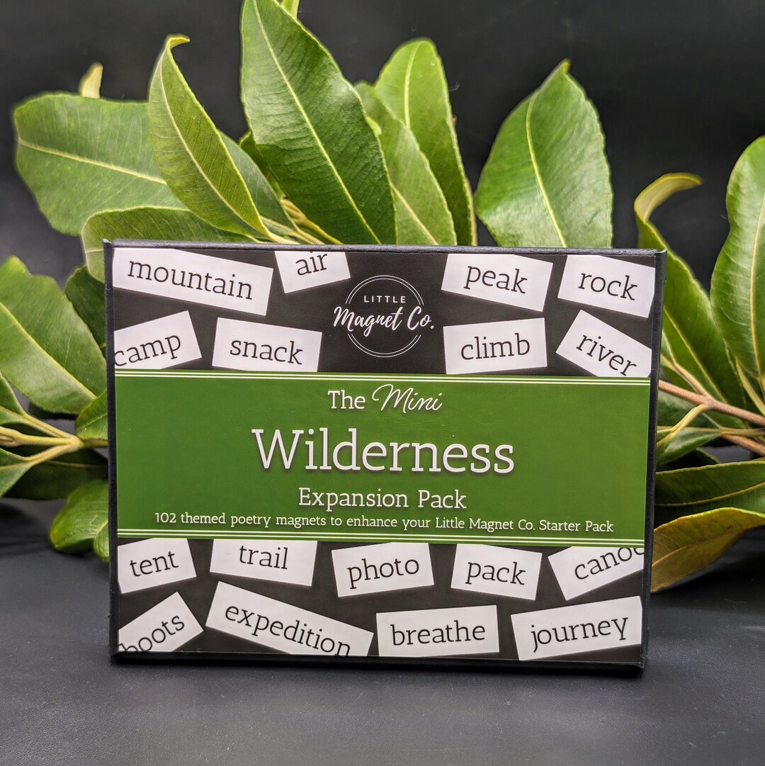 Poetry Magnets: the Mini Wilderness Expansion Pack—embrace the Great ...