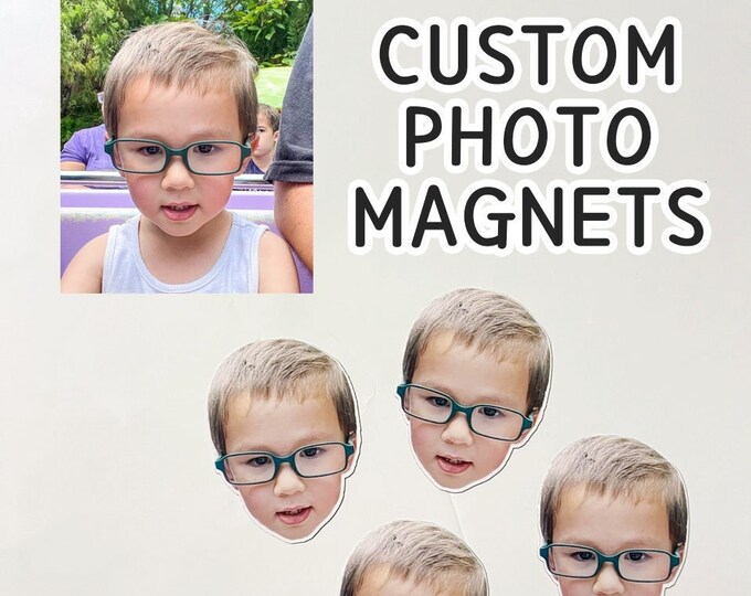 Custom Photo Magnets / Photo Magnet / Personalized Magnet / - Etsy