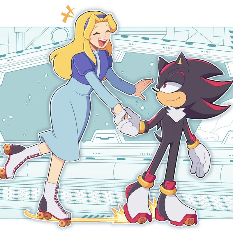 Sonic the Hedgehog Maria Plush - Etsy