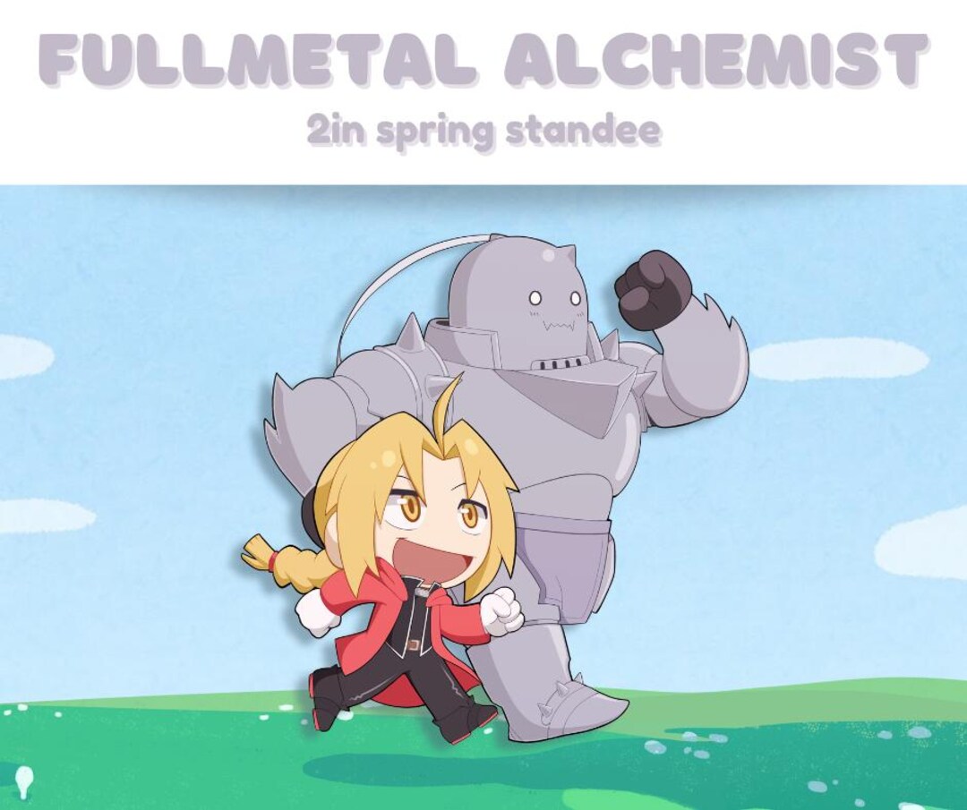 Fullmetal Alchemist Spring Standee - Etsy