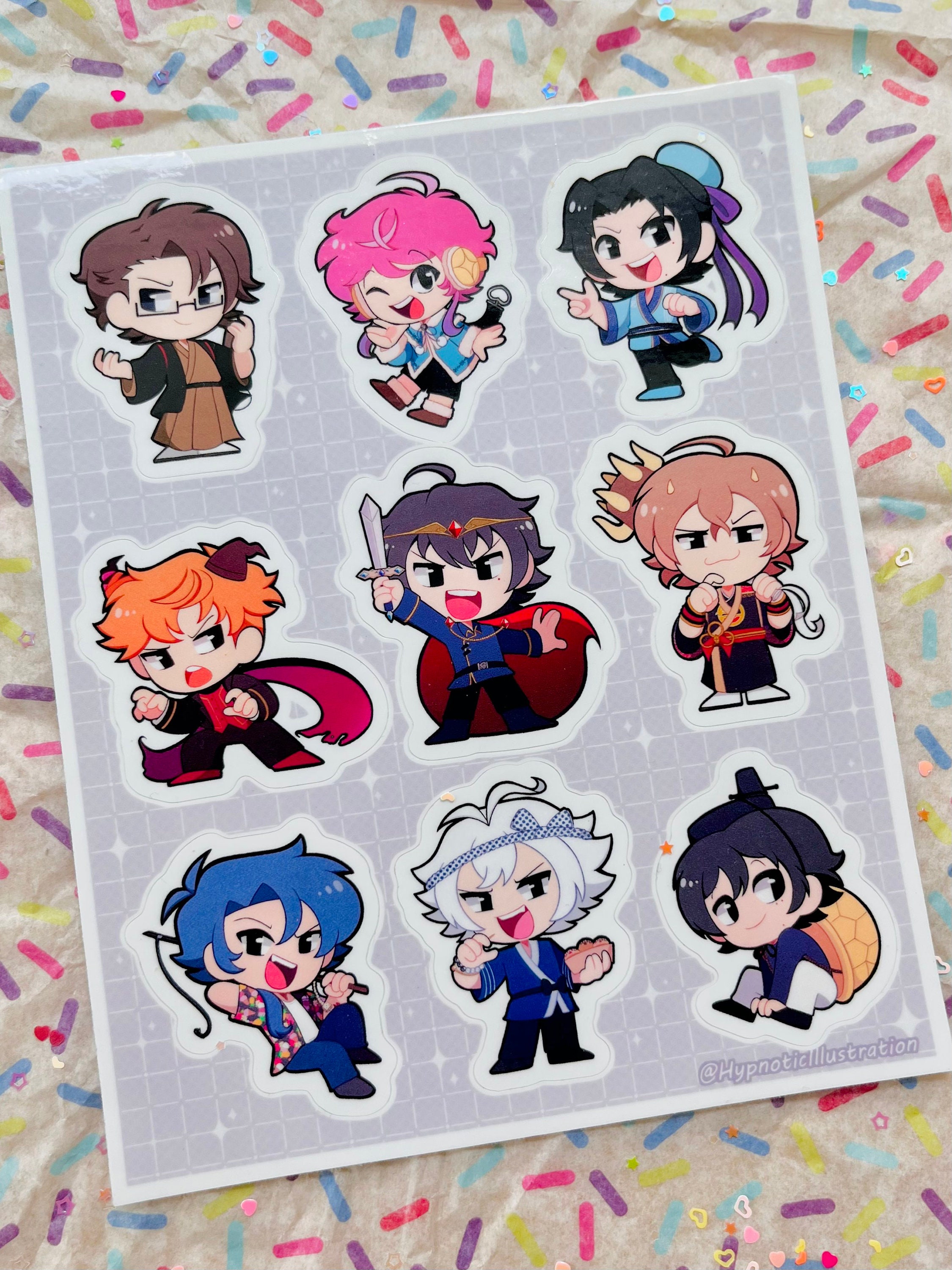 Hypnosis Mic ARB Event Sticker Sheets - Etsy