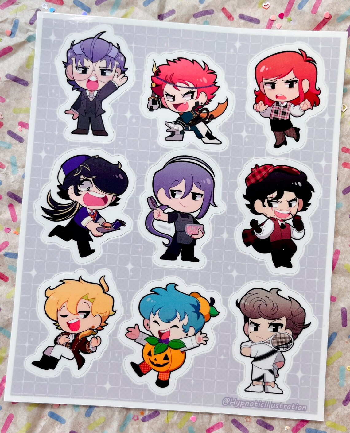 Hypnosis Mic ARB Event Sticker Sheets - Etsy