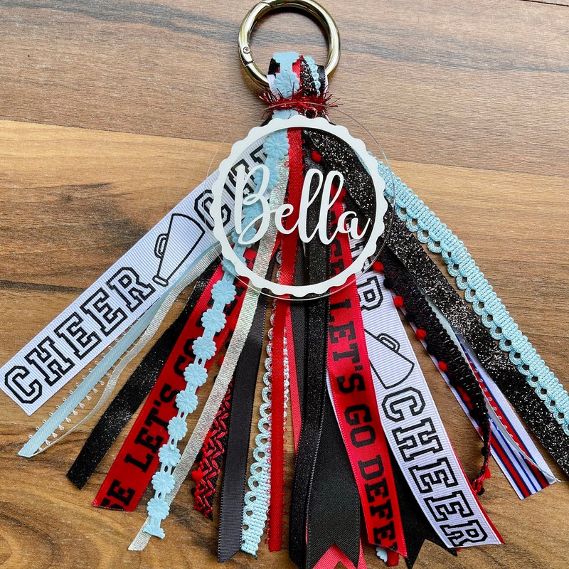 Ribbon Sports Bag Tags - Etsy