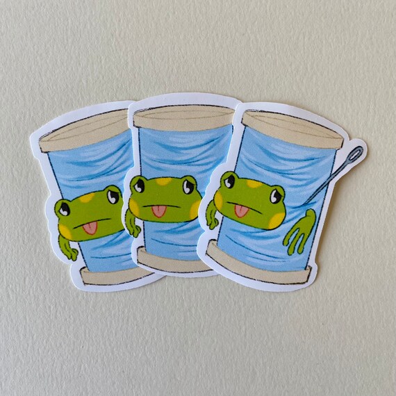 Stickers Scrapbooking Frog Thread Sticker etna.com.pe