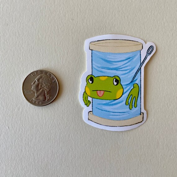 Stickers Scrapbooking Frog Thread Sticker etna.com.pe