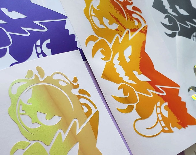 Ghost Pokemon Decal Ghastly Haunter Gengar - Etsy