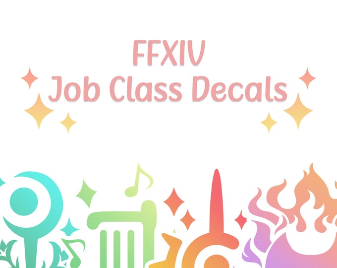 Final Fantasy XIV A Realm Reborn Logo Vinyl Sticker - Etsy