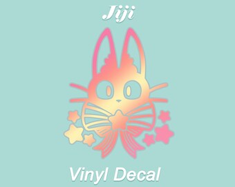 Studio Ghibli Jiji Decal - Etsy