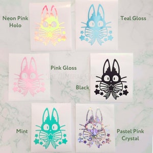 Jiji Vinyl Decal Ghibli Kiki's Delivery Service - Etsy