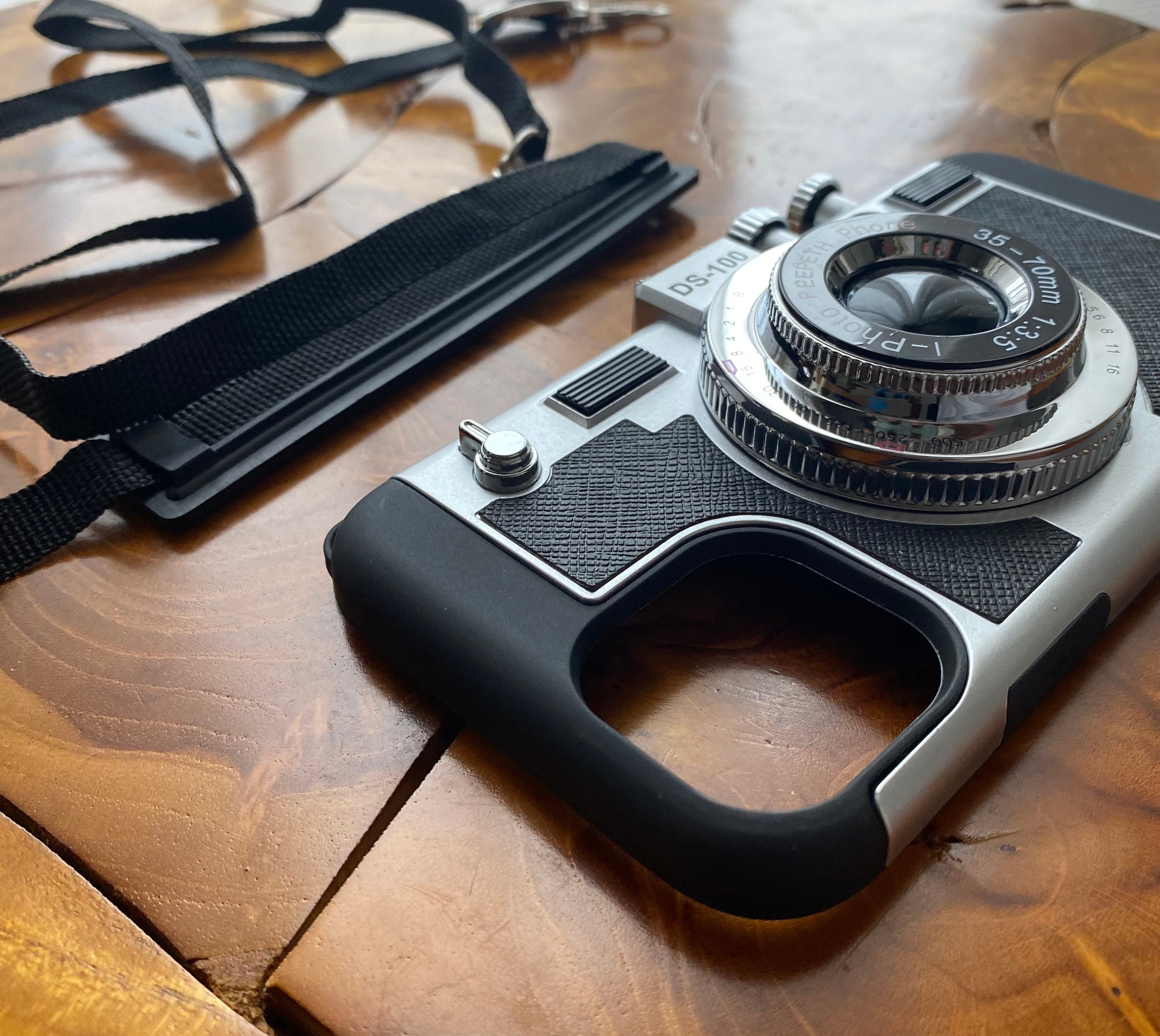 Vintage Retro iPhone Camera Case W/lanyard, Emily in Paris Camera Phone ...