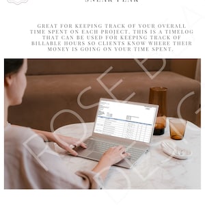 Interior Design Editable Time Log Tracker Template Invoice | Design ...