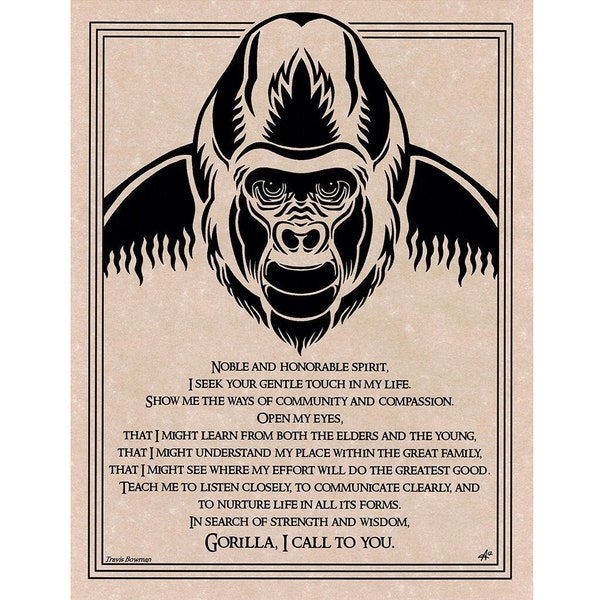 Gorilla Tag Poster - Etsy