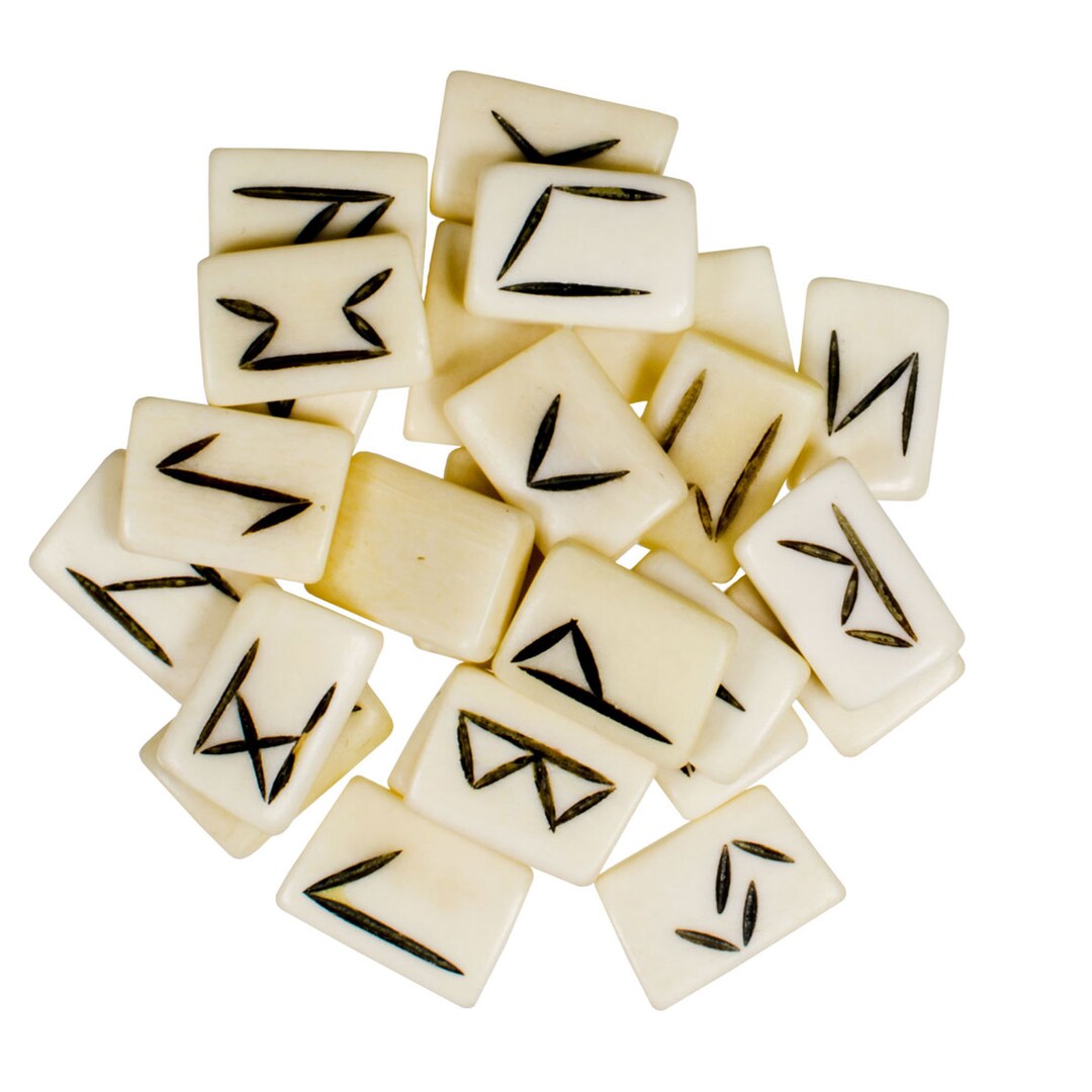 Bone Rune Set - Etsy