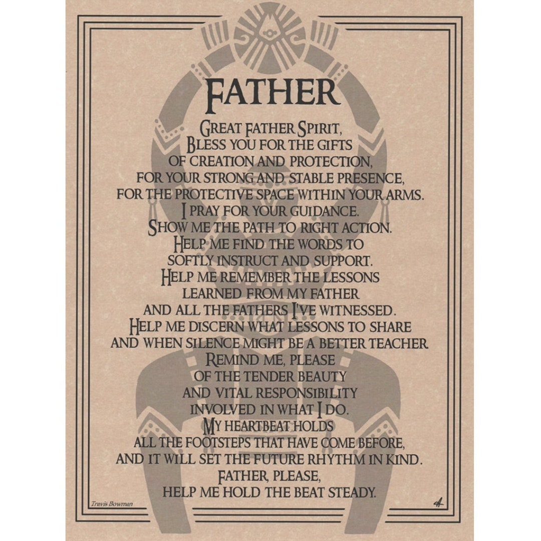 Great Father Spirit Poster - Etsy