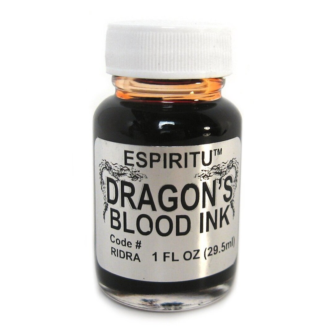 Dragon's Blood Ink (1 Oz) - Etsy