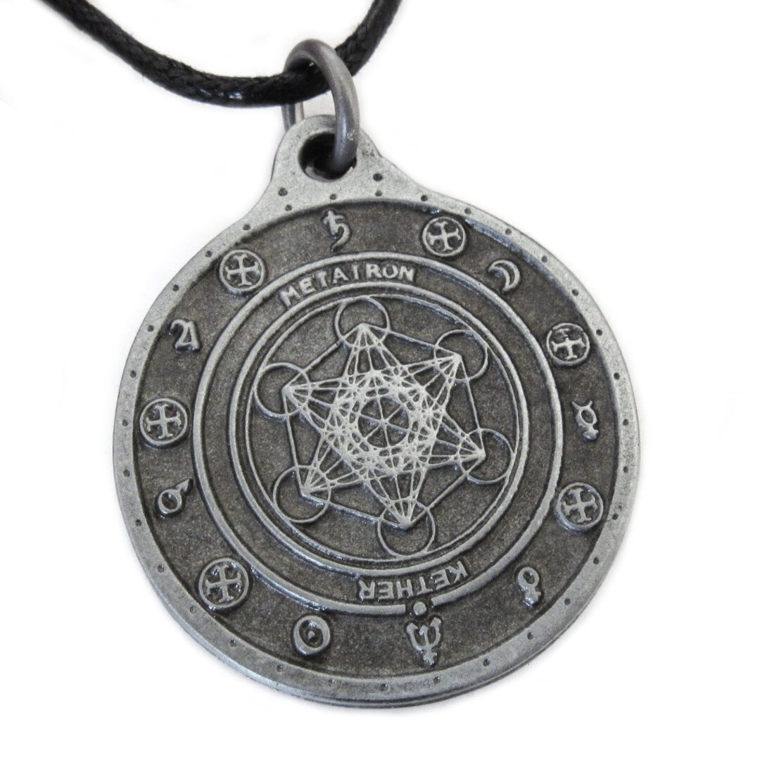 Metatron Talisman pewter - Etsy