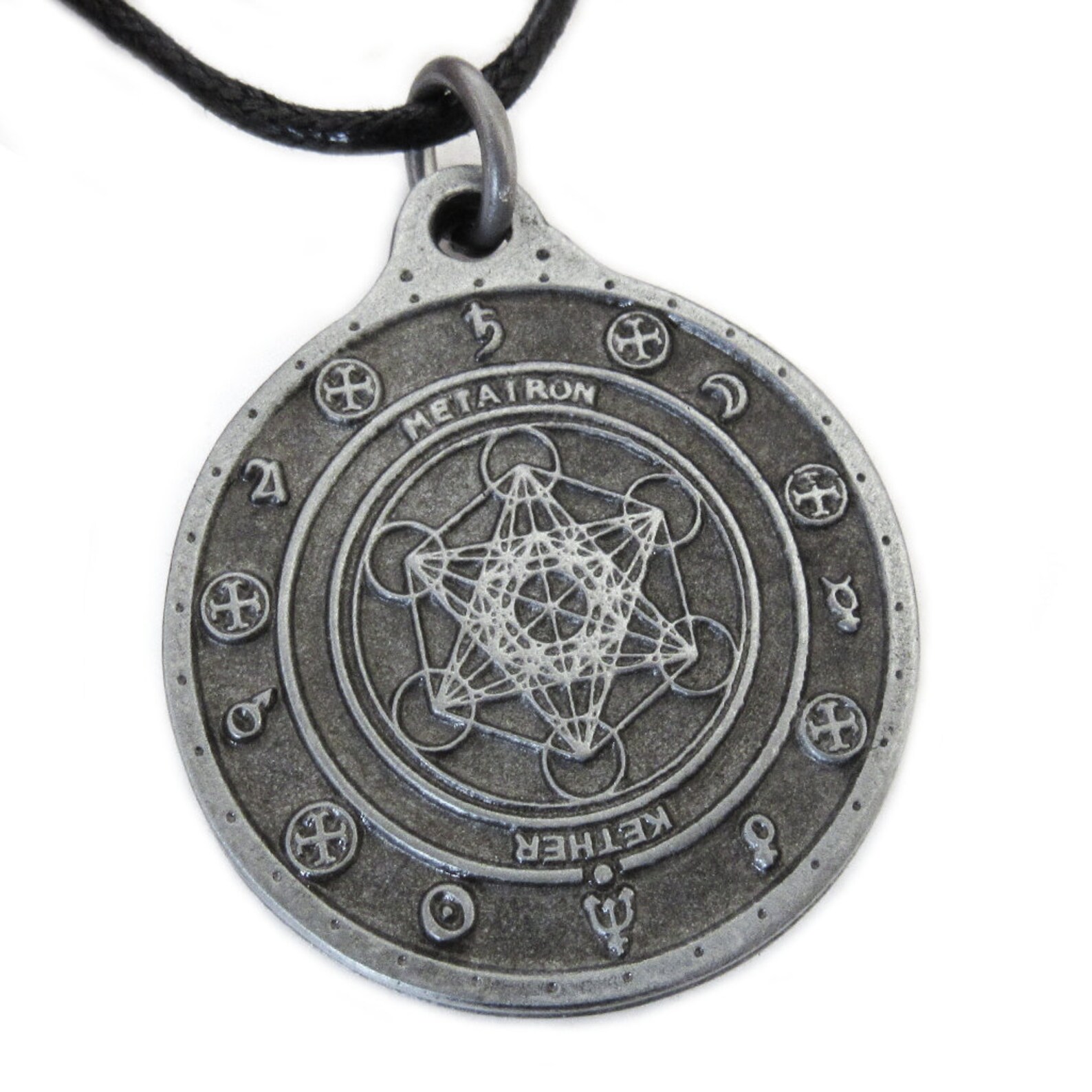 Metatron Talisman pewter - Etsy