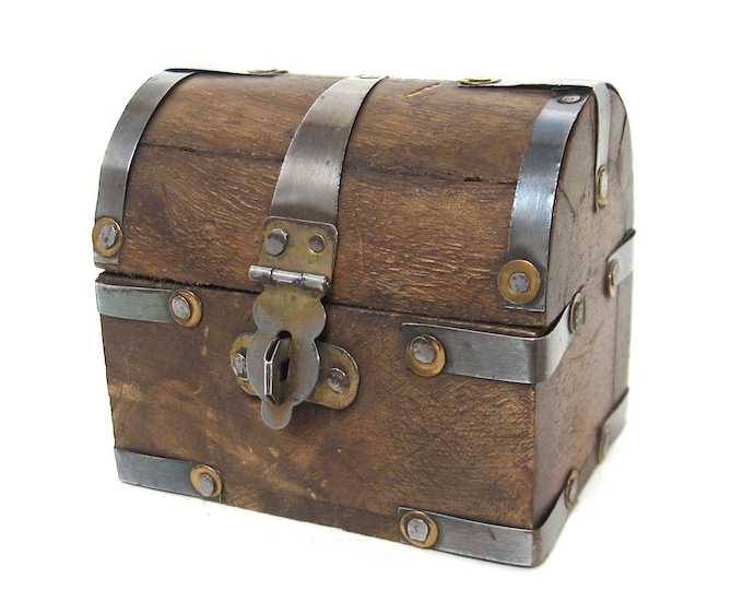 Mini Pirate Treasure Chest - Etsy