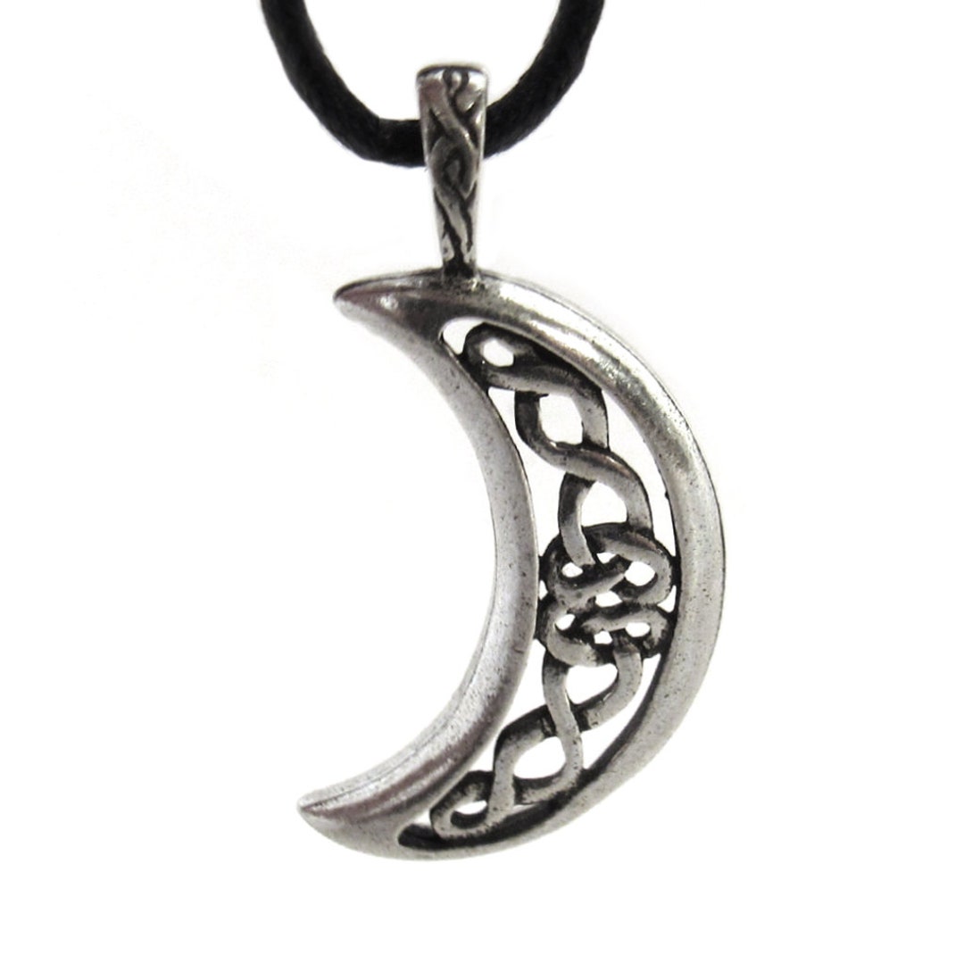 Celtic Moon Celestial Amulet - Etsy
