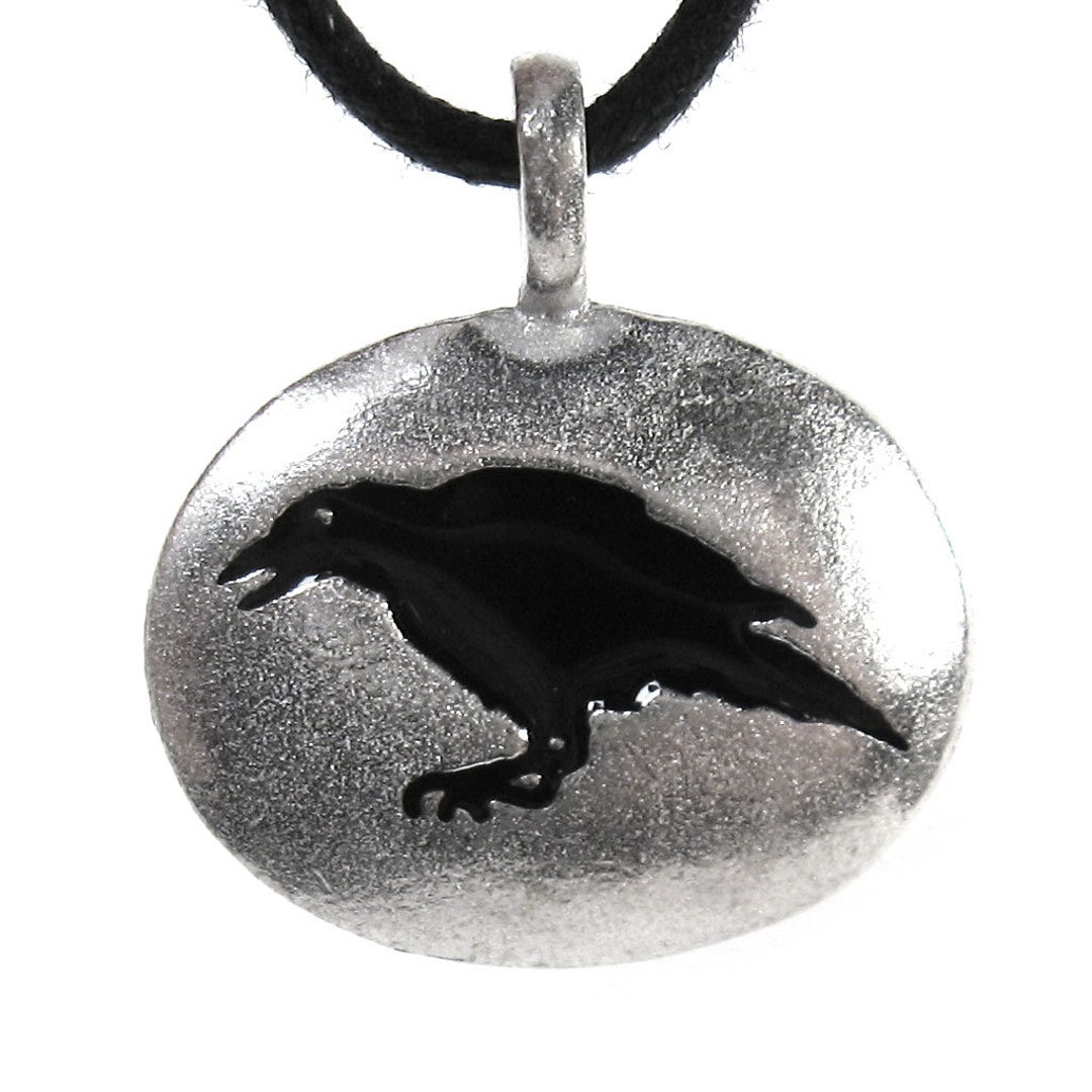 Raven Amulet - Etsy