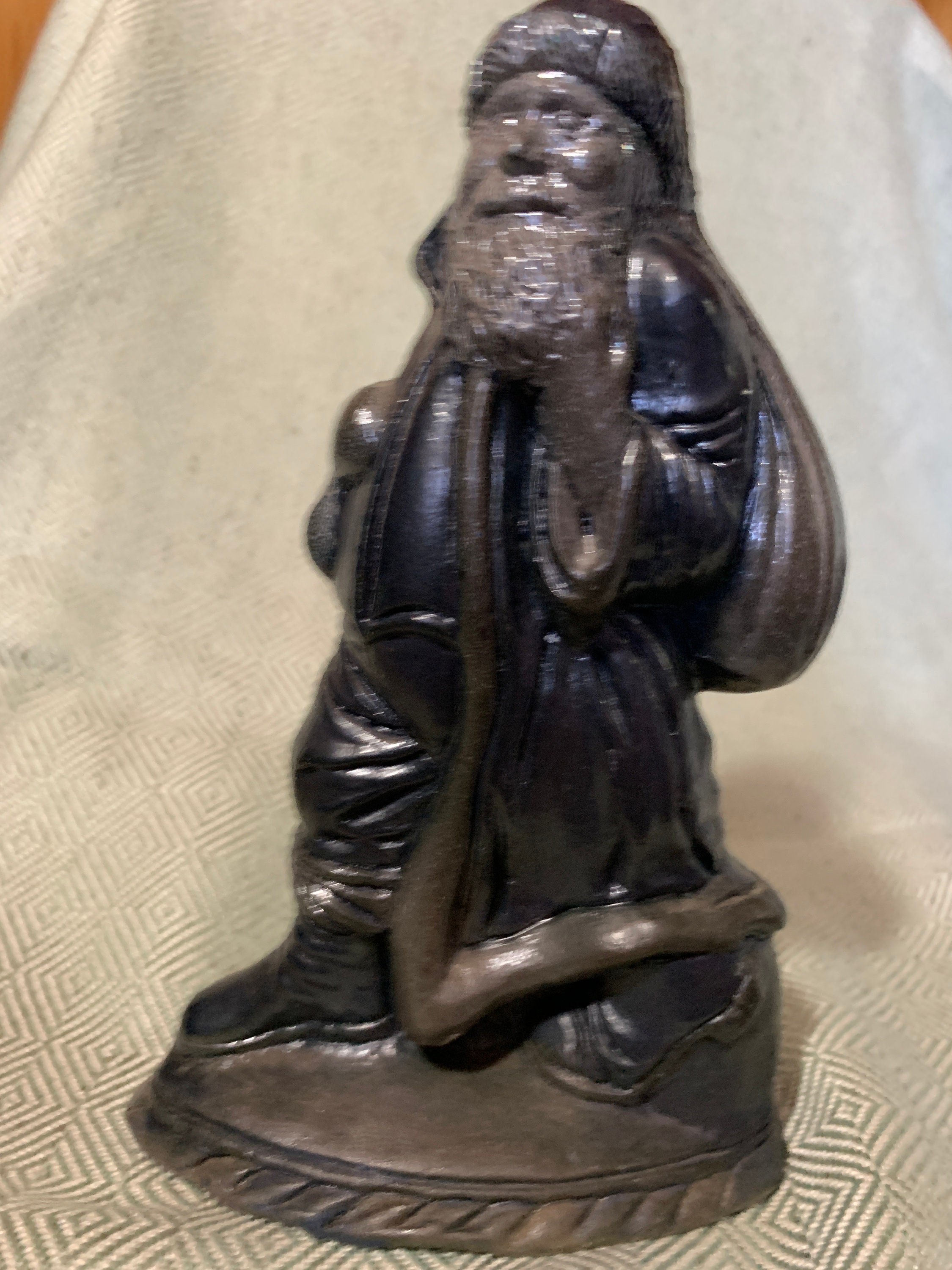 1 Eldreth and 2 Rowe Santa Figurines - Etsy