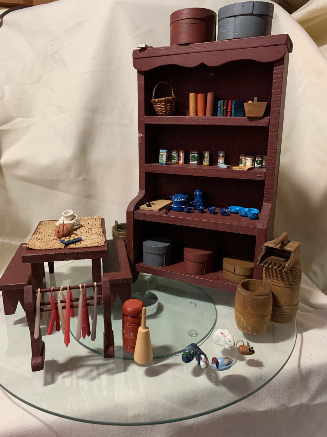 Vintage Primitive Children's Play Set - Etsy